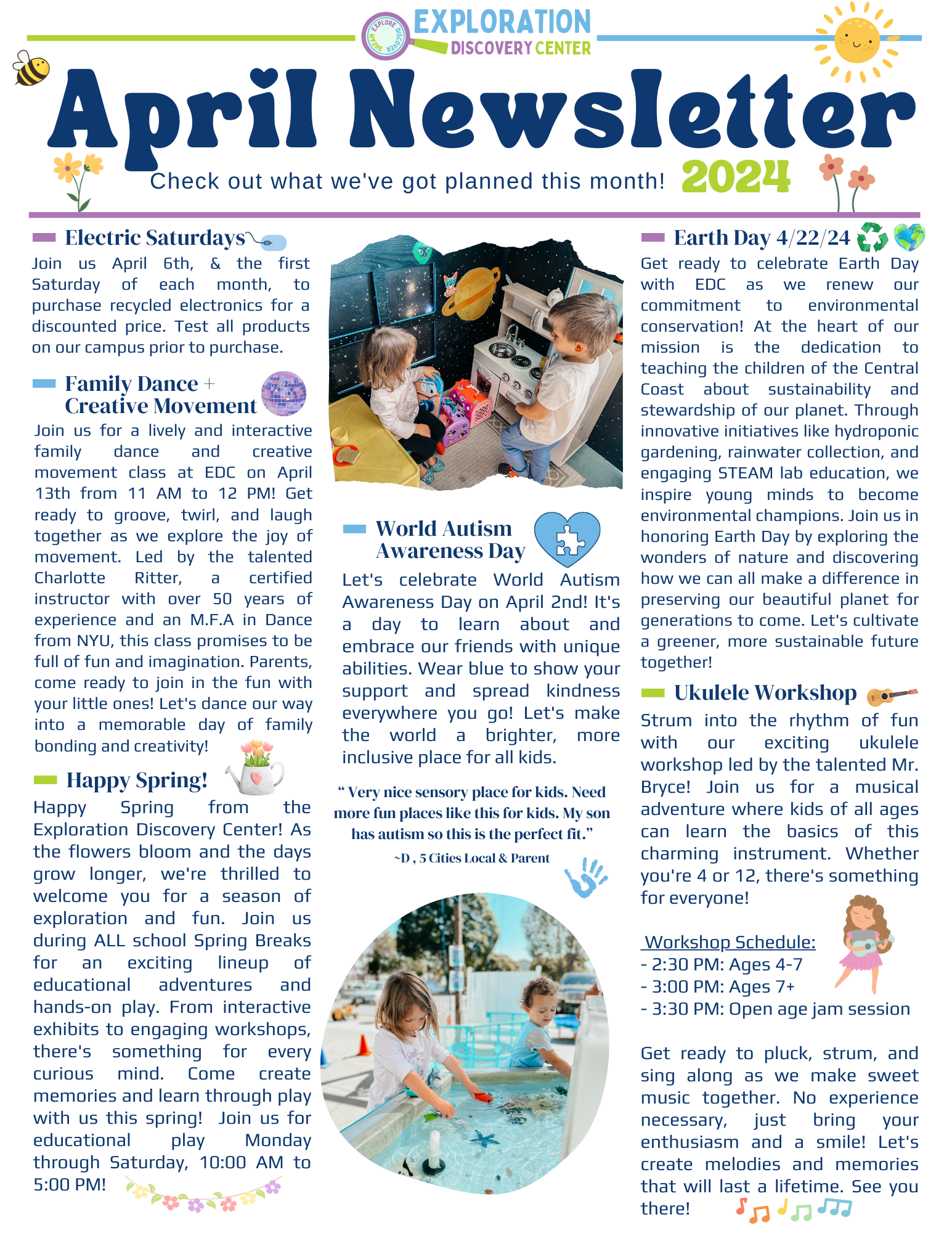 April Newsletter 2024 – Exploration Discovery Center
